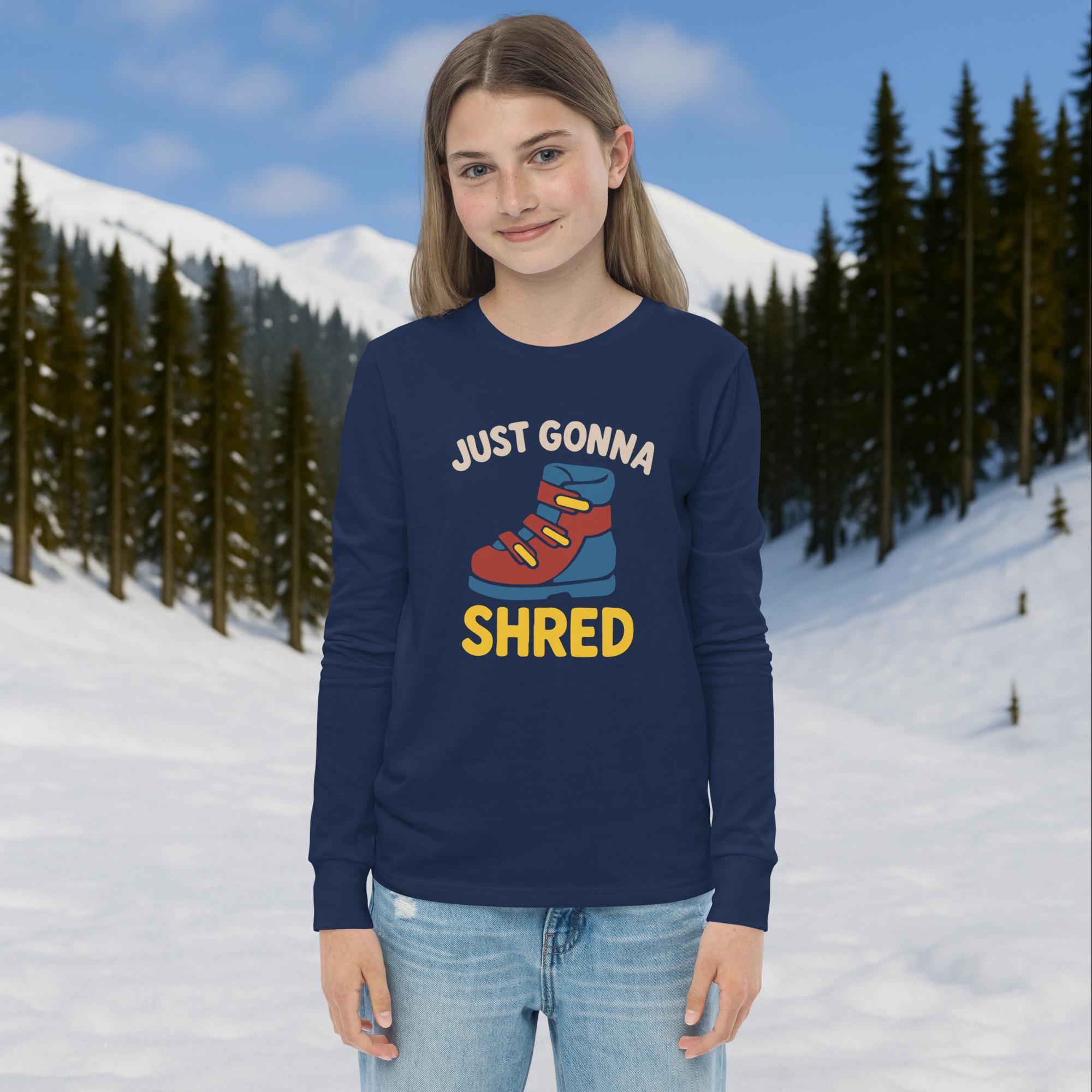 Just Gonna Shred- Long Sleeve T-shirt - KidCity Guide